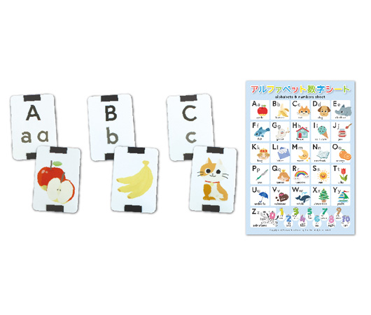Alphabet Learning Set | Product Information | Sanwa Seisakusho Co., Ltd.